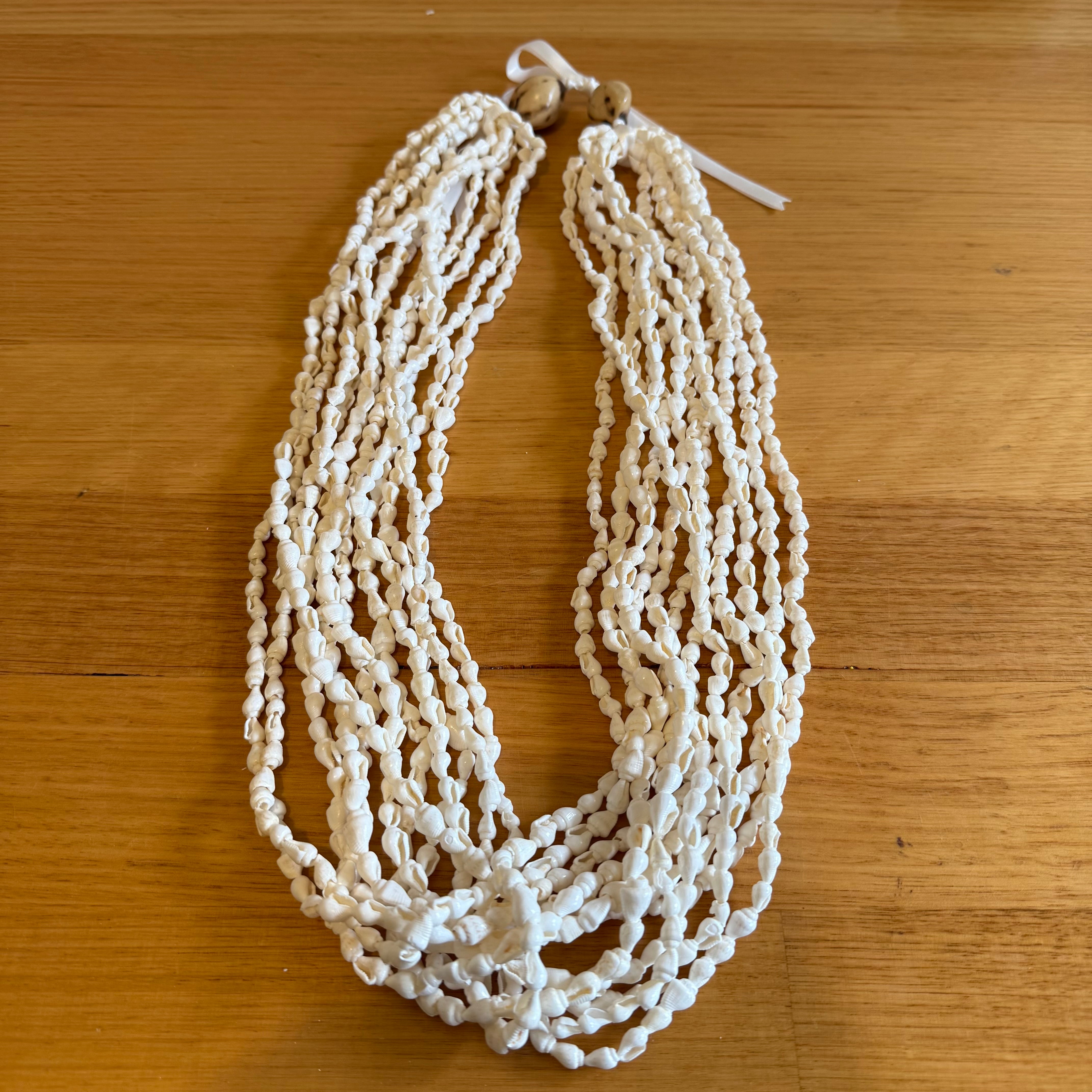 Ula Sisi Multi-strand Shell Necklace – Island Aesthetica