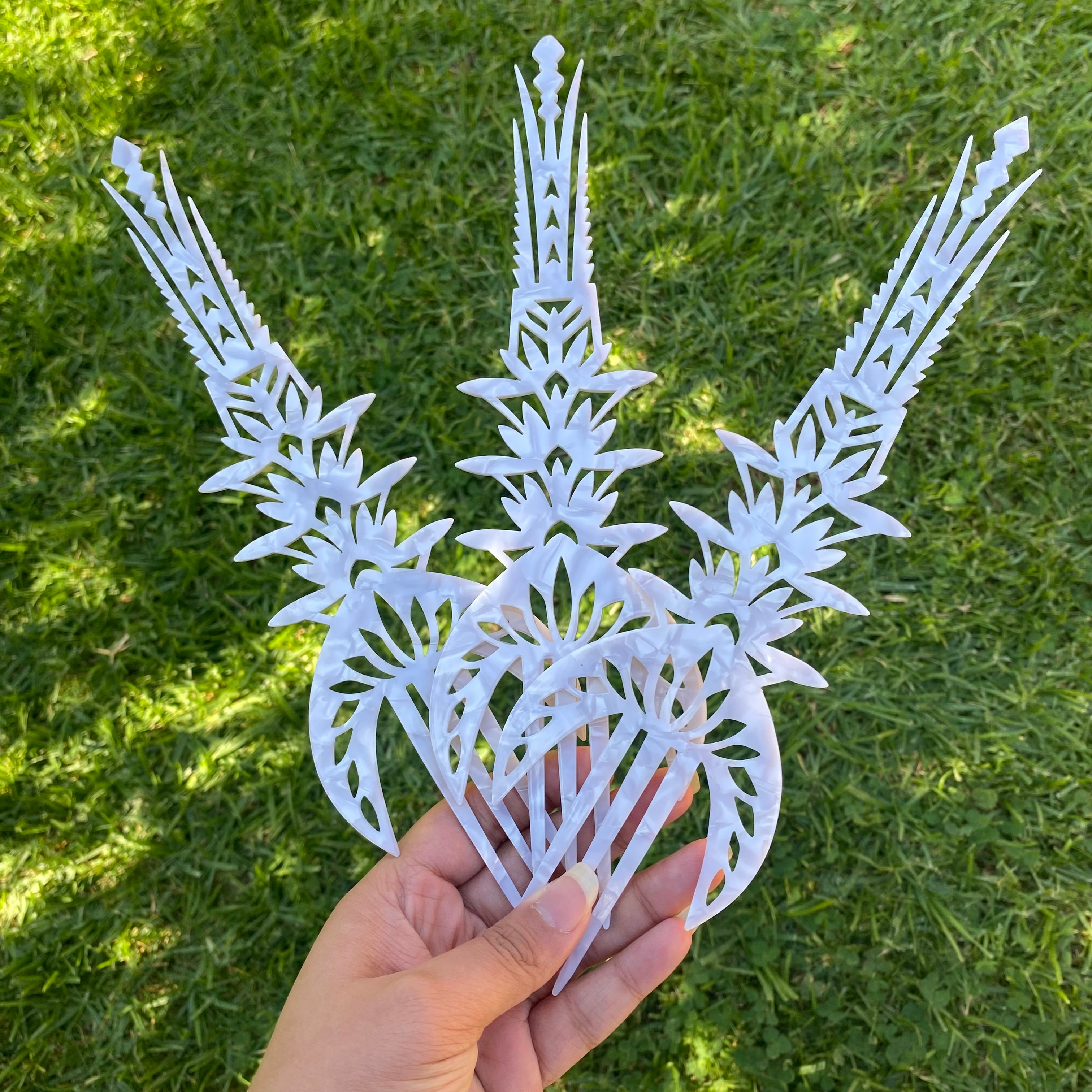 Selu Tuiga Acrylic Hair Accessories – Island Aesthetica